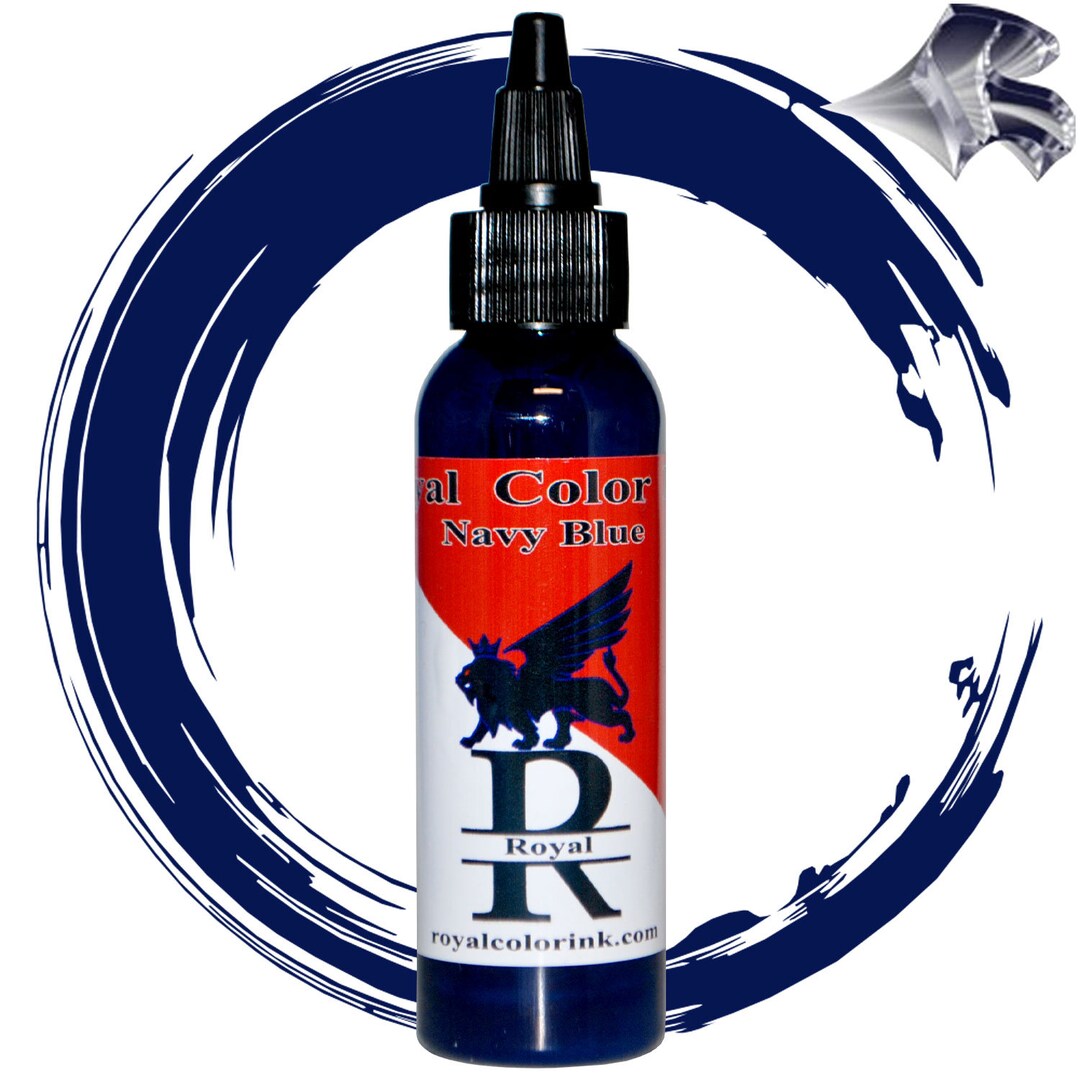 Royal Premium Tattoo Ink - Navy Blue - Etsy