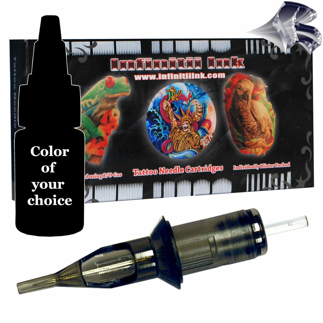 11 Round Liner Membrane Mechanism Tattoo Cartridge Needles Box of 20 ...