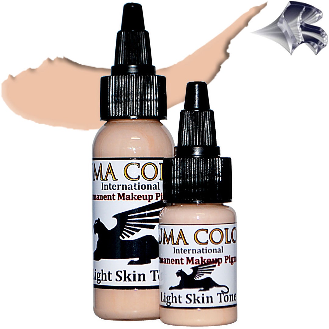 Puma Color Permanent Makeup Ink - Light Skin Tone - Etsy