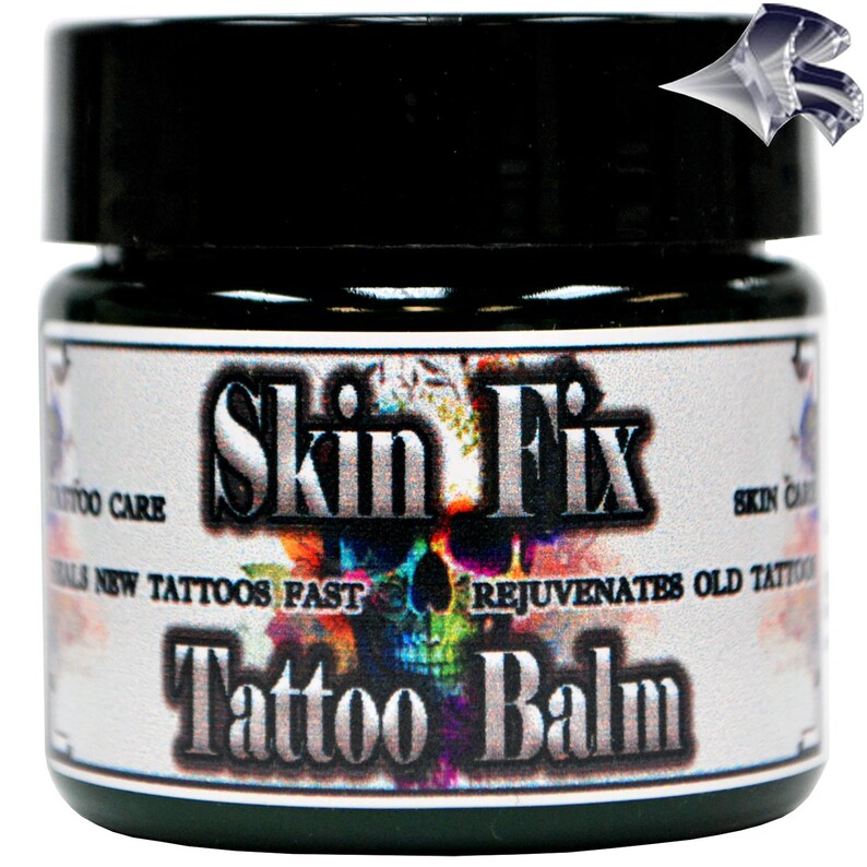 Skin Fix All Natural Tattoo Balm Tattoo Glide, Tattoo Aftercare, Tattoo ...