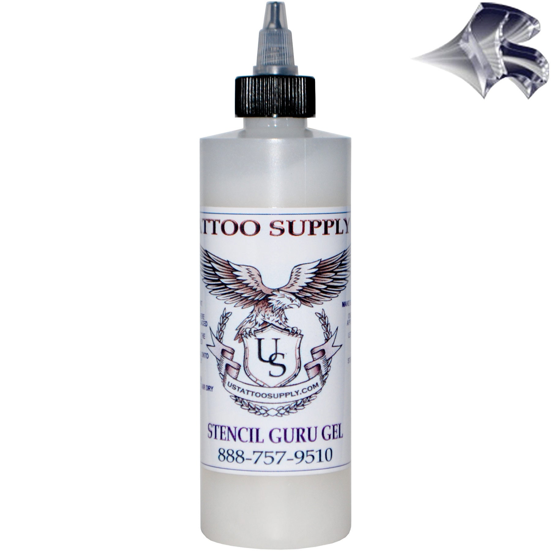 Stencil Guru Gel - Tattoo Stencil Application Gel - Tattoo Stencil ...
