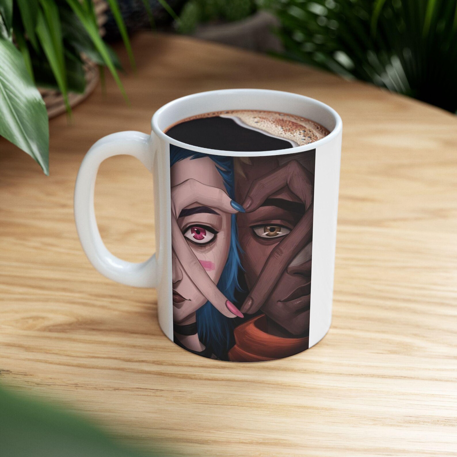 Arcane Jinx and Ekko Ceramic Mug, Unique Design Coffee Cup,league of ...
