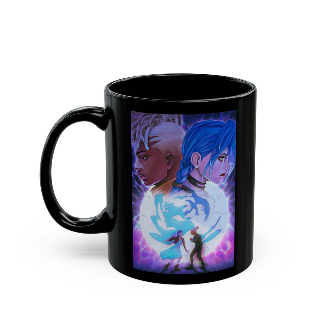 Arcane Jinx & Ekko Gaming Mug, League of Legends Coffee Cup, Gamer Gift ...