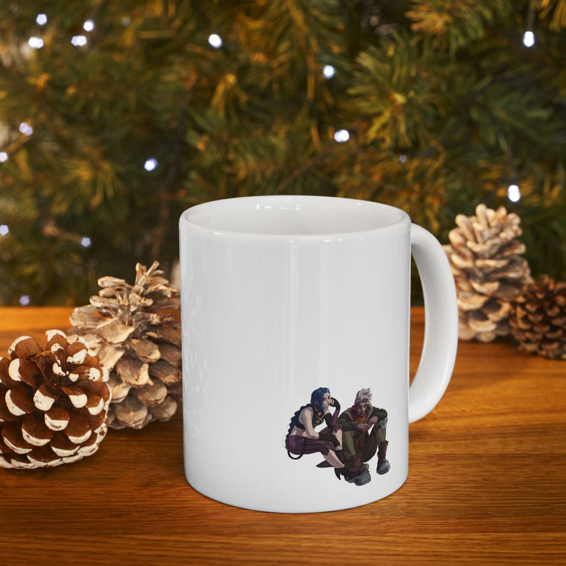 Arcane Jinx and Ekko Ceramic Mug, Unique Design Coffee Cup,league of ...