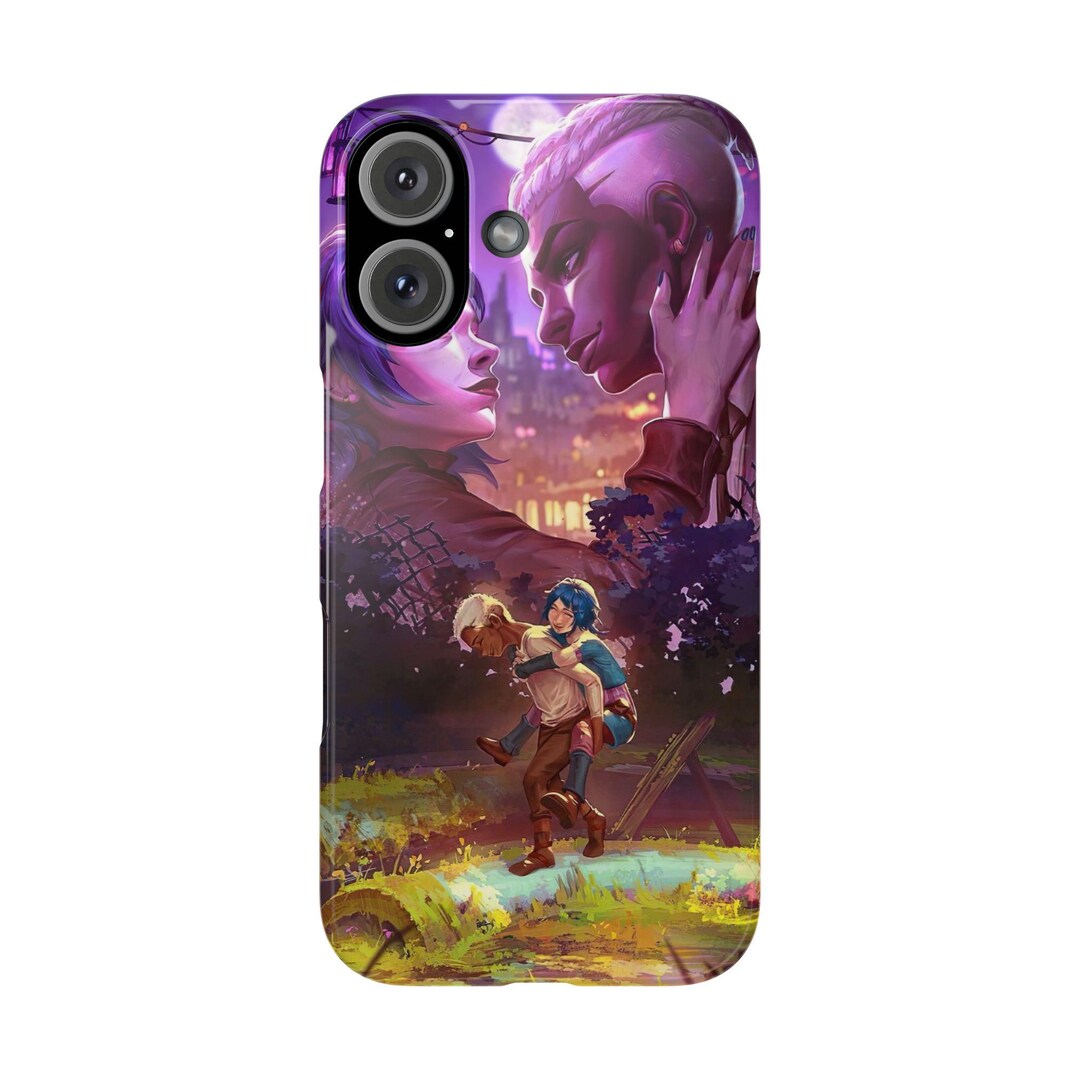 Arcane Jinx & Ekko Love Story, League of Legends Fan Gift, Lol Phone ...