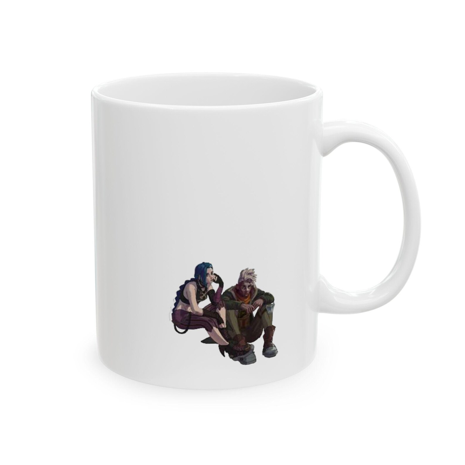 Arcane Jinx and Ekko Ceramic Mug, Unique Design Coffee Cup,league of ...