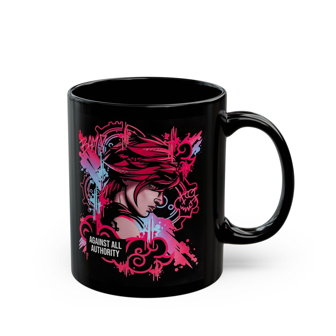 Arcane Vi Gaming Mug, Gaming Coffee Cup, League of Legends Gift, Black ...