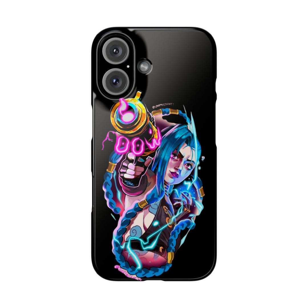Arcane Jinx Poow! League of Legends Gamer Gift, Phone Cover, Mobile ...