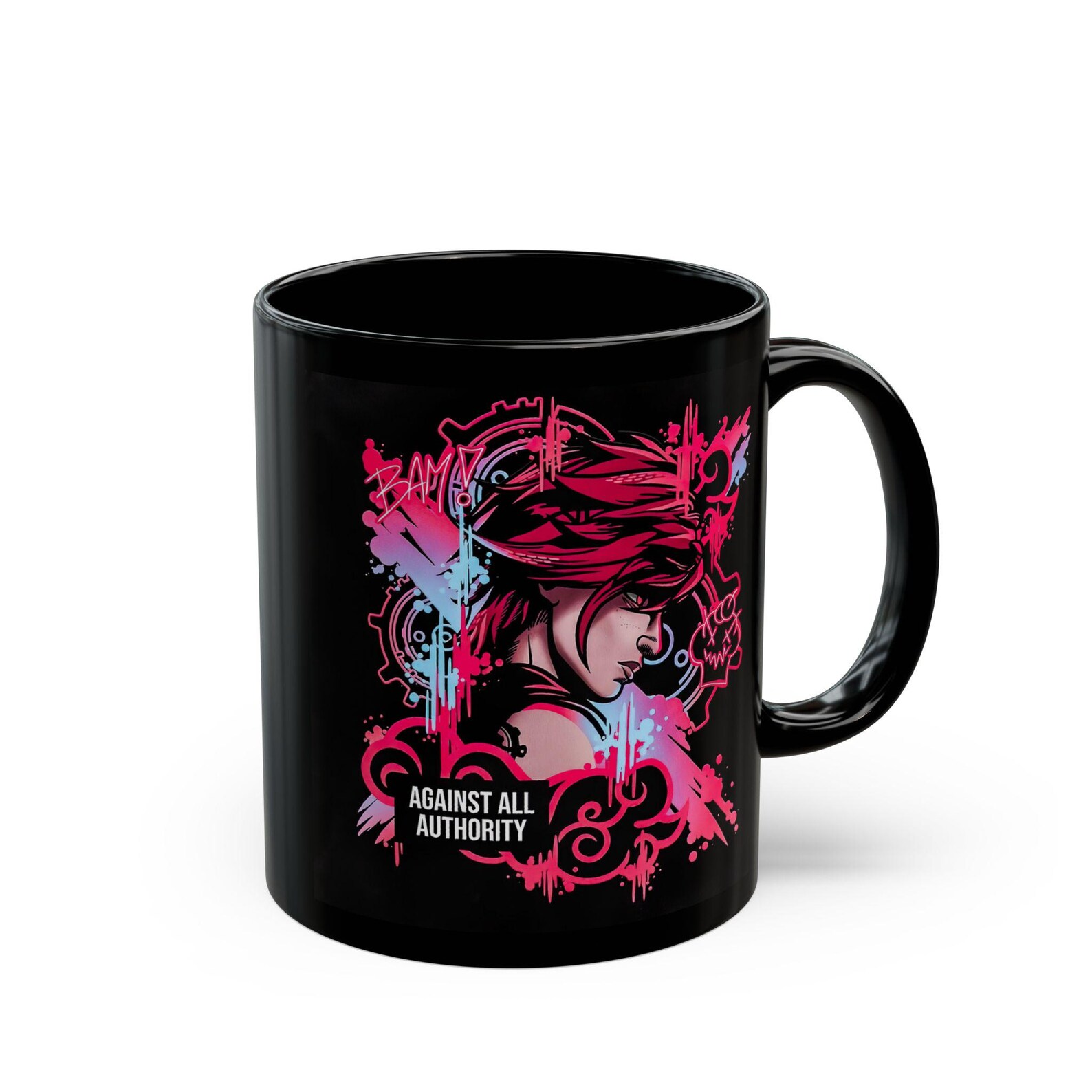 Arcane Vi Gaming Mug, Gaming Coffee Cup, League of Legends Gift, Black ...