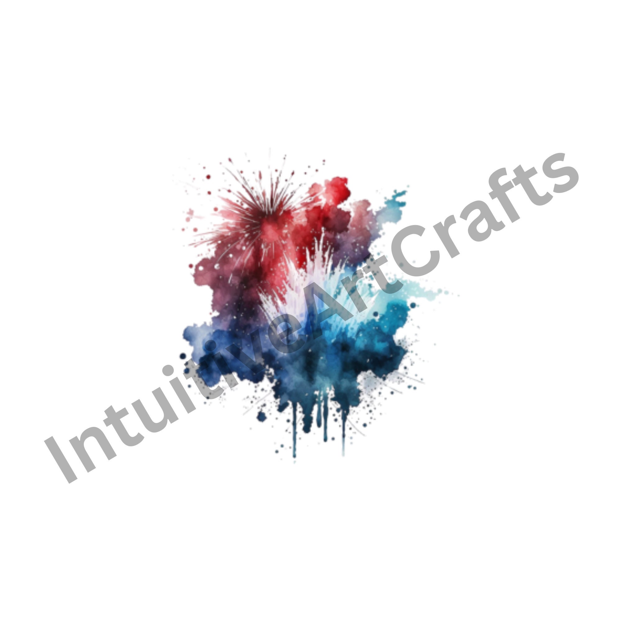 4th of July Png Watercolor Clipart Bundle Png Independence Day Clipart ...