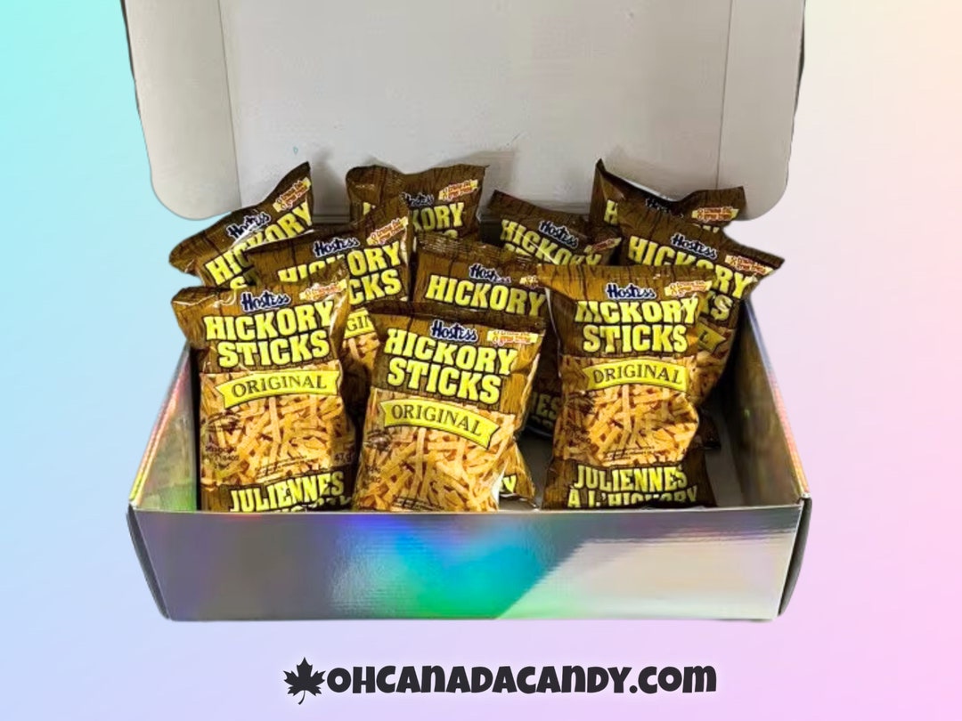 Hostess HICKORY STICKS Gift Box Canadian Chips 10-PACK by Oh Canada ...