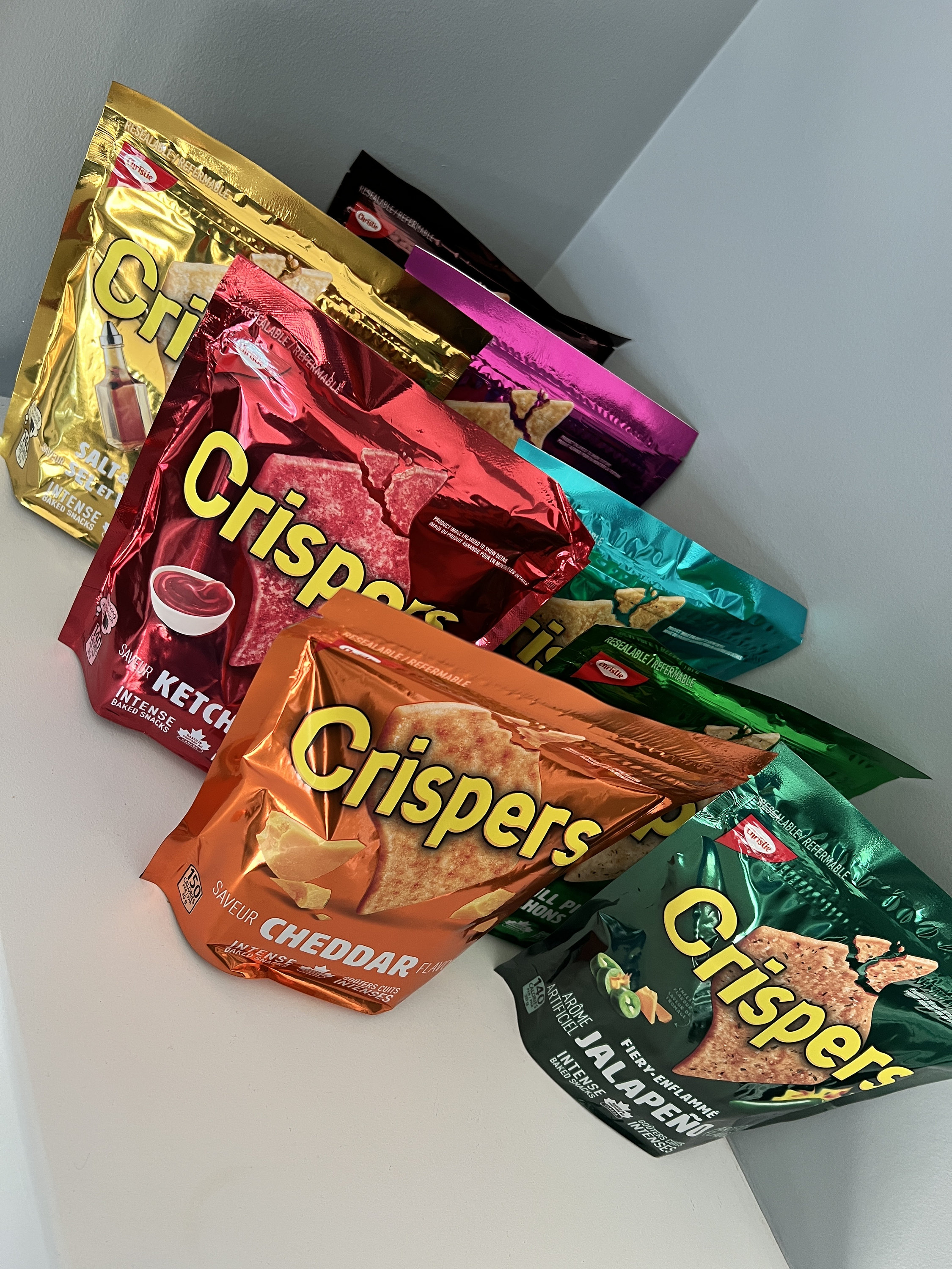 CRISPERS VARIETY PACK Gift Box Canadian Chips 6-pack by Oh Canada Candy ...