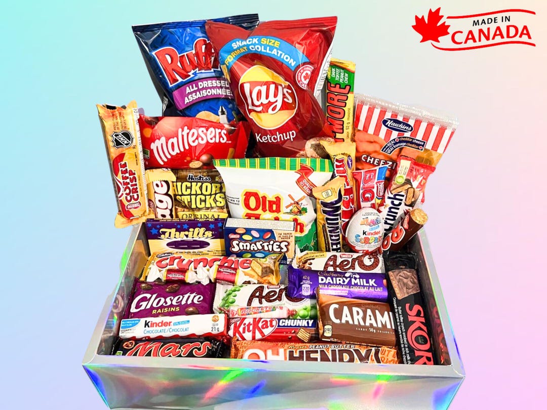 ULTIMATE All Canadian Snack Gift Box XL All the Canadian Favourites ...