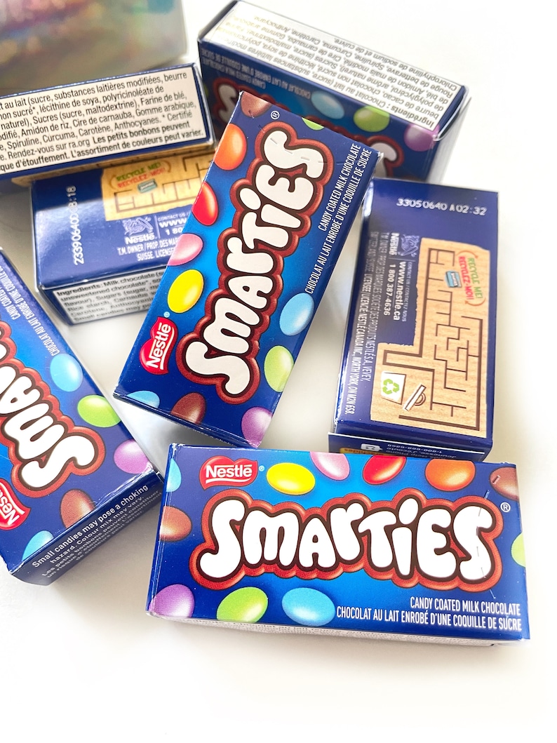 SMARTIES Chocolate Gift Box Mini Sampler Personalized Canadian Gift ...