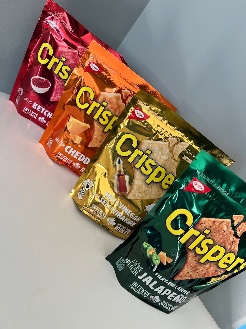 CRISPERS VARIETY PACK Gift Box Canadian Chips 6-pack by Oh Canada Candy ...
