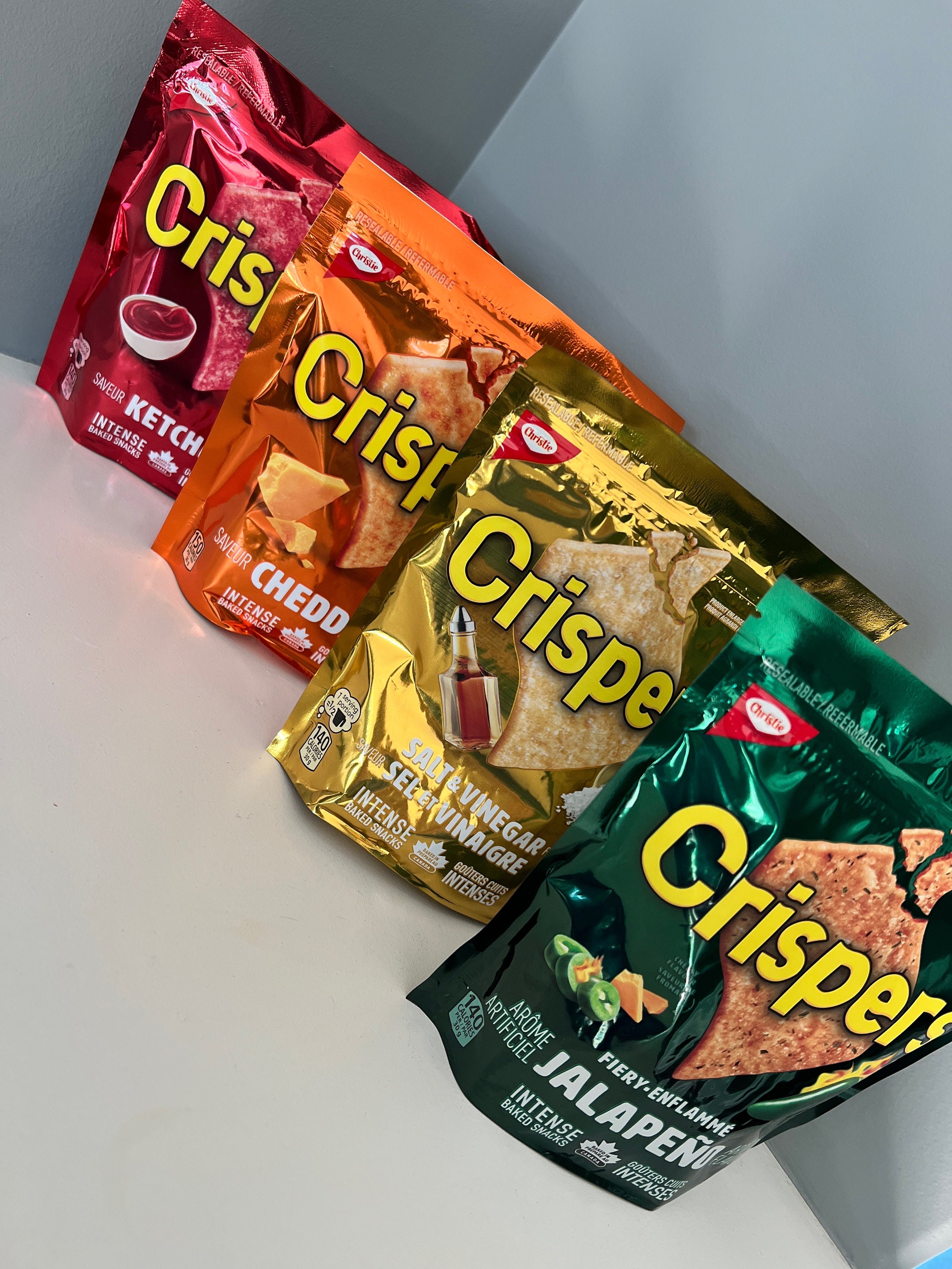 CRISPERS VARIETY PACK Gift Box Canadian Chips 6-pack by Oh Canada Candy ...