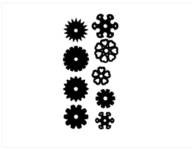 Spur Rowels Dxf, Svg, Cnc Files Plasma - Etsy