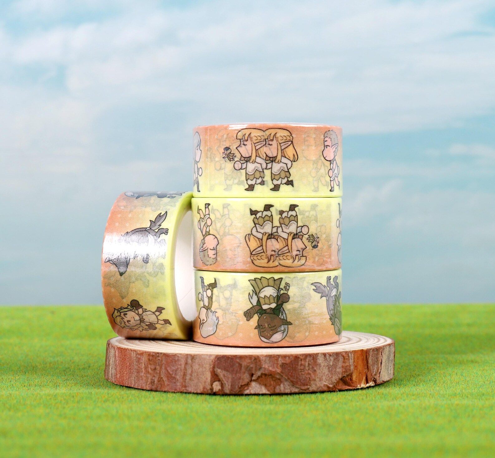 Dungeon Meshi Canaries Washi Tape - Etsy