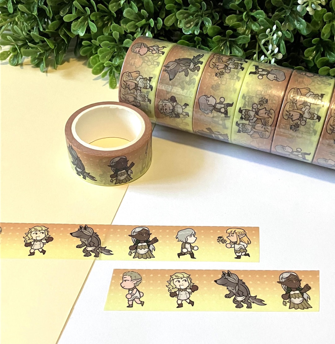 Dungeon Meshi Canaries Washi Tape - Etsy