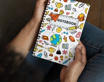 Eye Doodle - Spiral Notebook - Etsy