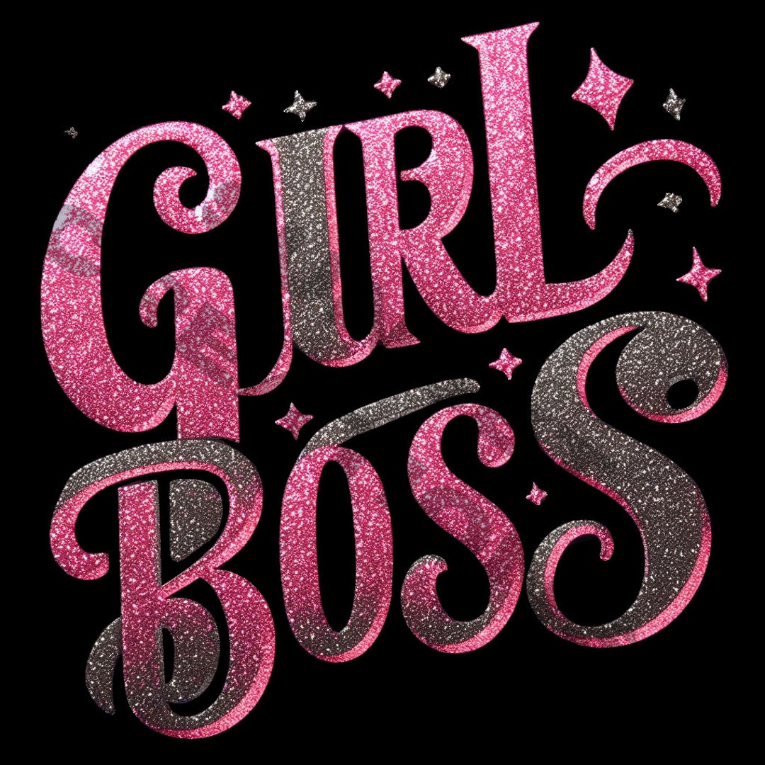 Girl Boss Transparent Background Png - Etsy