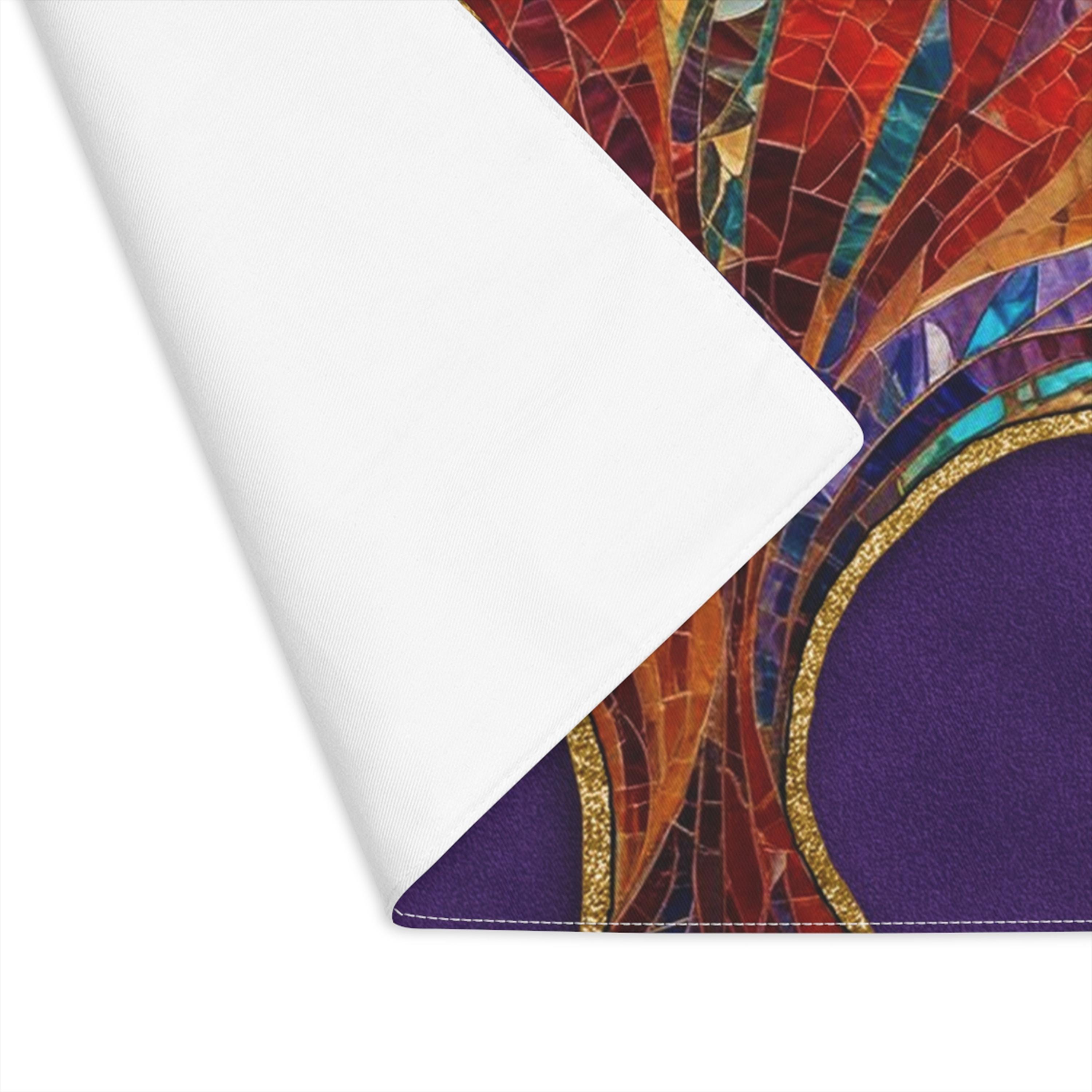 Personalized Challah Cover: Modern Shabbat Shalom Print Design on ...