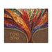 Challah Cover 6-mosaic Tile Tree of Life-suede Look Background Printed ...