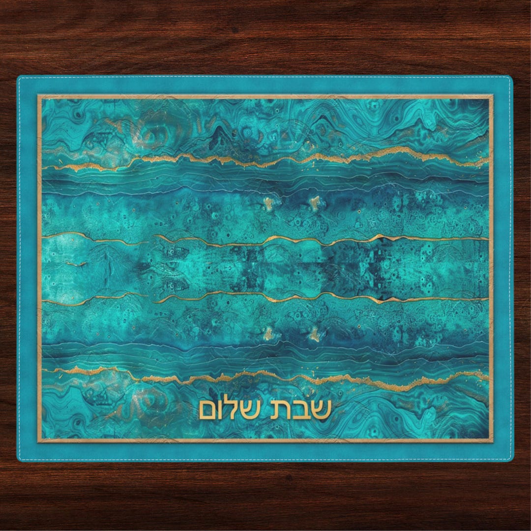 Challah Cover Shabbat Shalom Modern Challah Cover Cotton Twill Batik ...