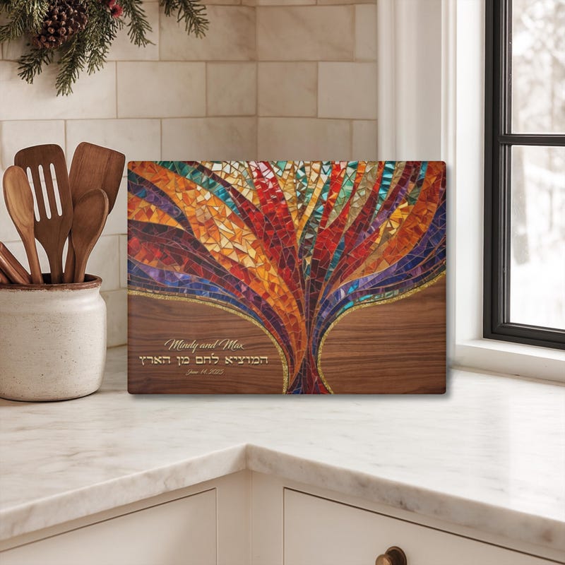 Challah Board in Wood - Etsy UK