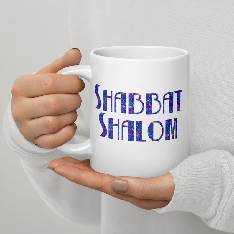 Shabbat Shalom Means Peace-jewish/hebrew Phrase-jewish Ritual-judaica ...