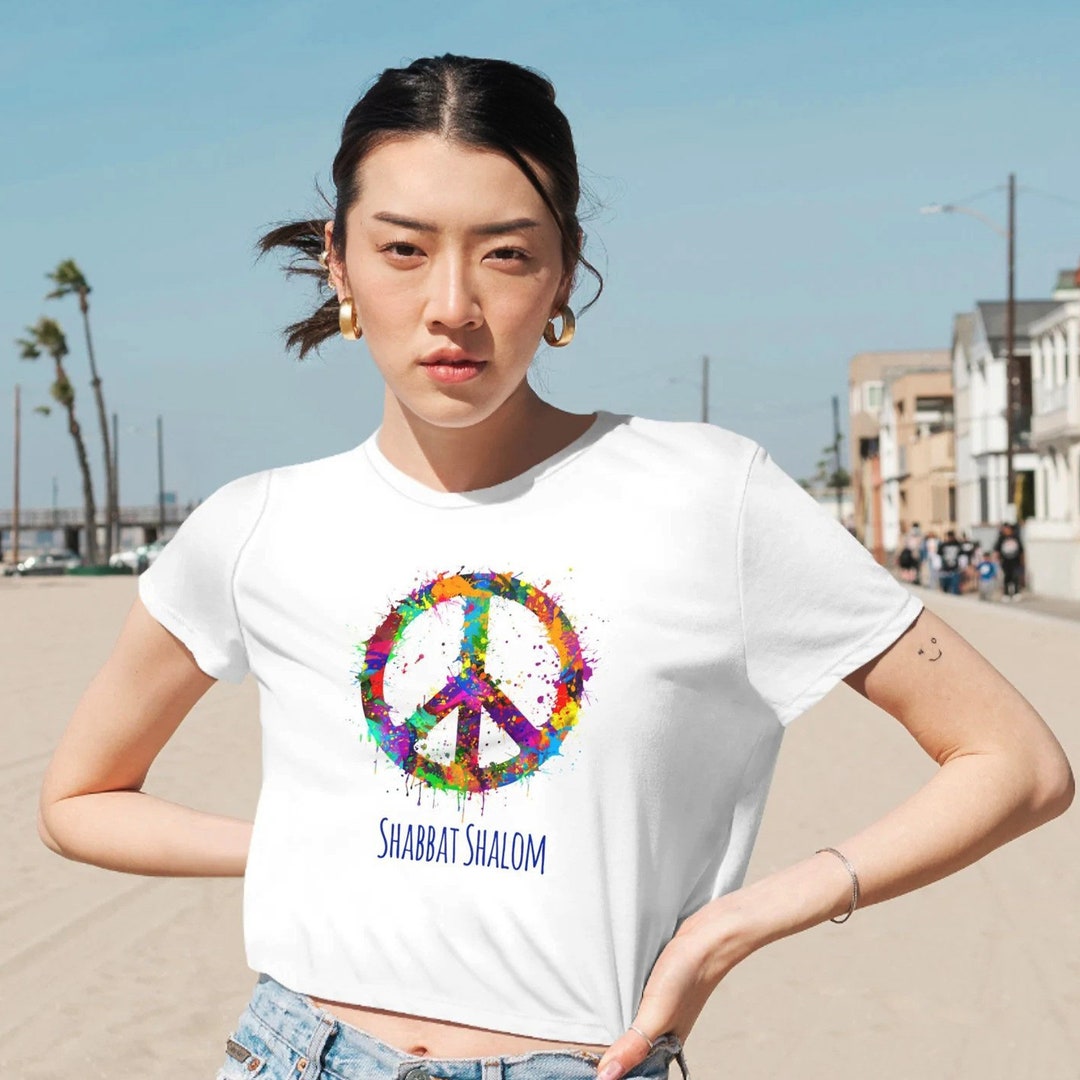 Shabbat Shalom Means Peace-jewish Life-judaica-israel Strong-hebrew ...