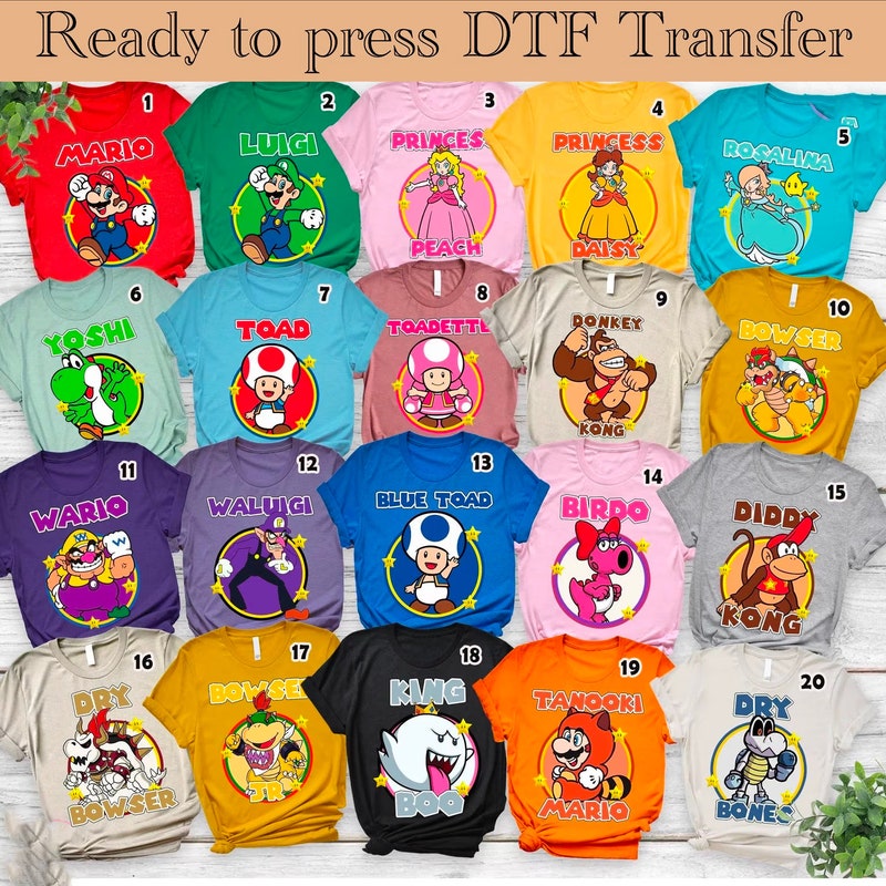 Super Mario Decal - Etsy