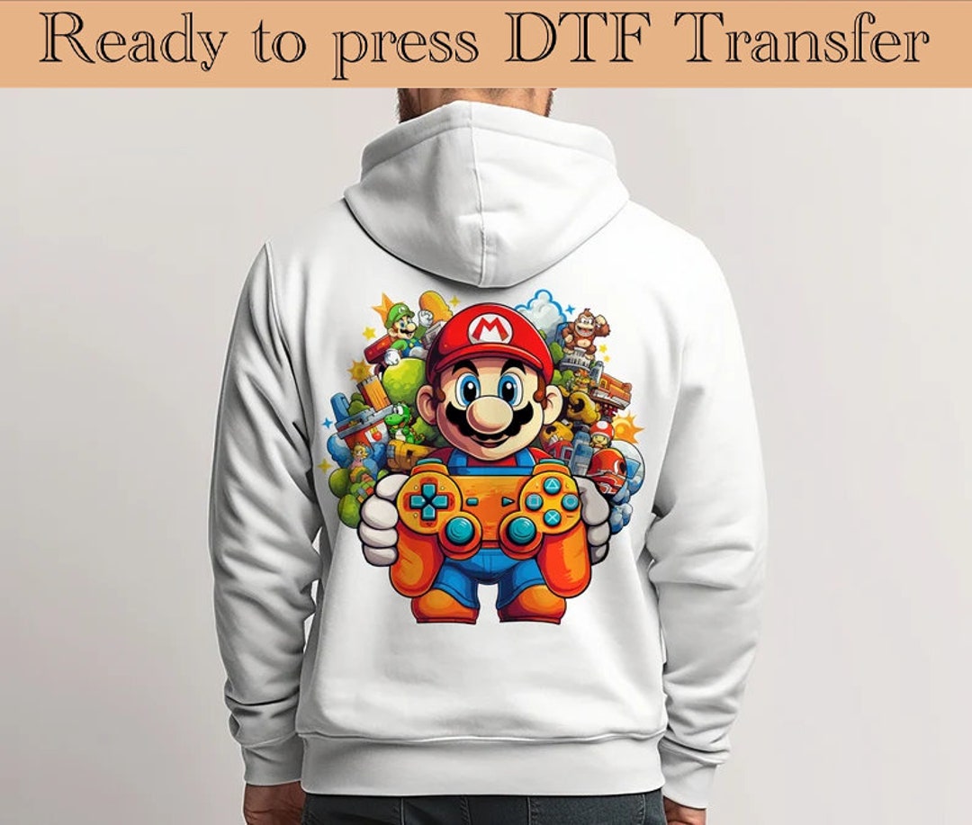 Super Mario DTF Transfer: Mario Party Ready to Press - Etsy