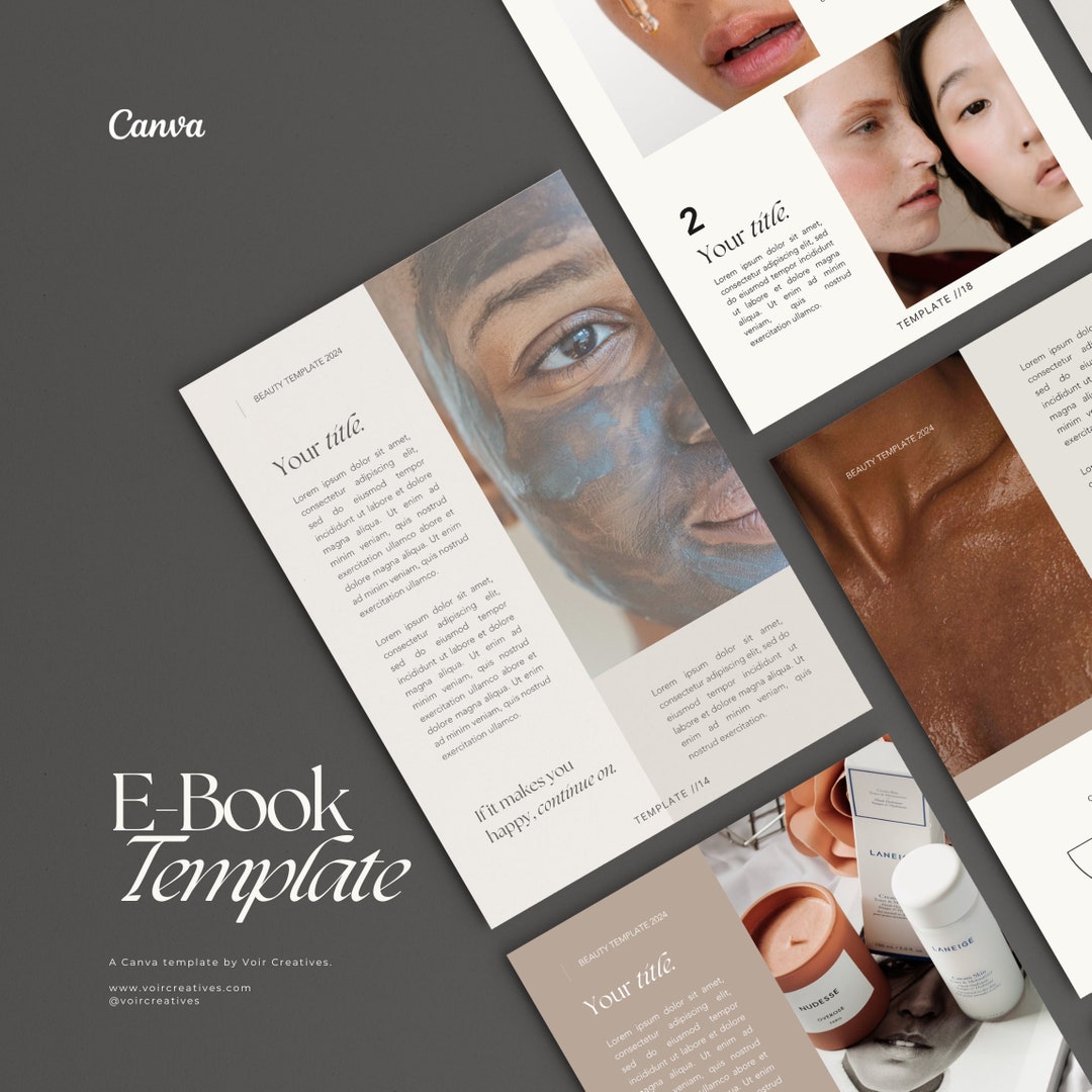 Minimalistic Ebook for Beauty | Fashion | Interior | Aesthetic Design ...