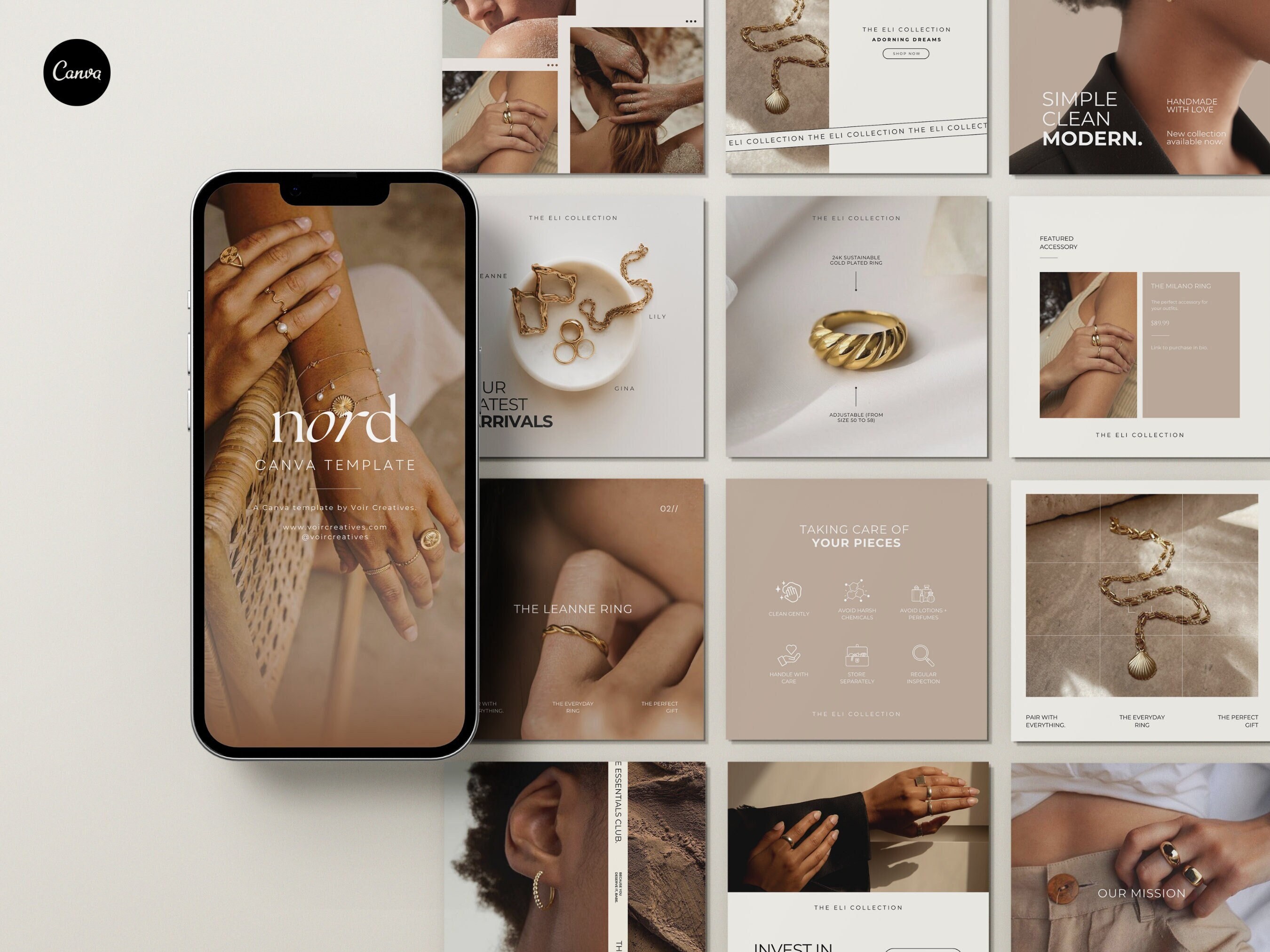 Jewelry | Jewellery Templates for Small Business | Digital Templates ...