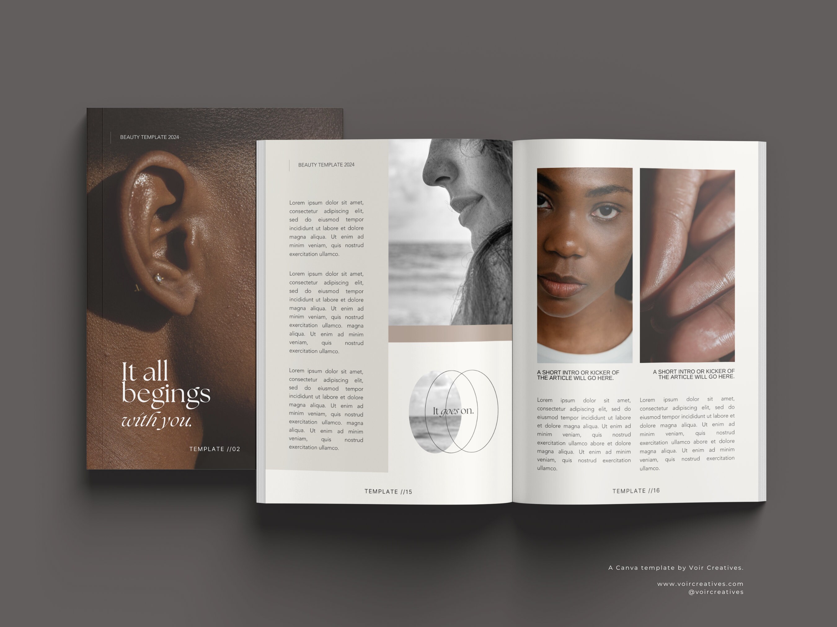 Minimalistic Ebook for Beauty | Fashion | Interior | Aesthetic Design ...