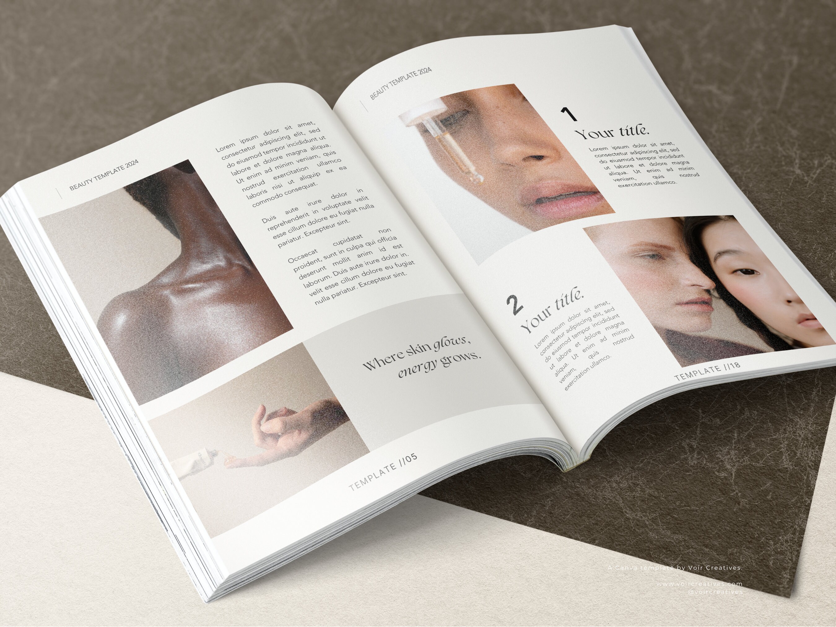 Minimalistic Ebook for Beauty | Fashion | Interior | Aesthetic Design ...