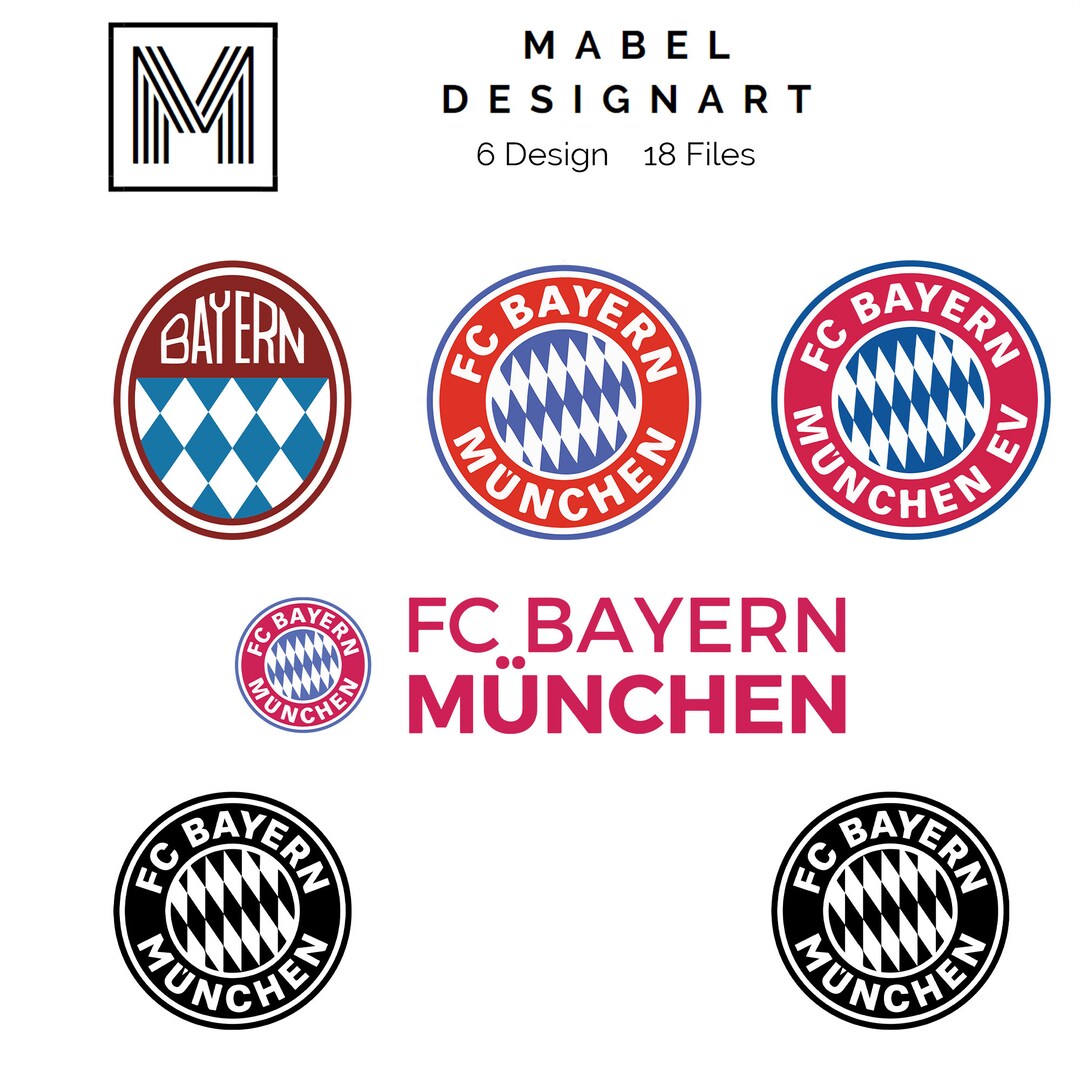 Bayern München Football Logo svg-png-pdf Tshirt Shirt Hoodie Cupa ...