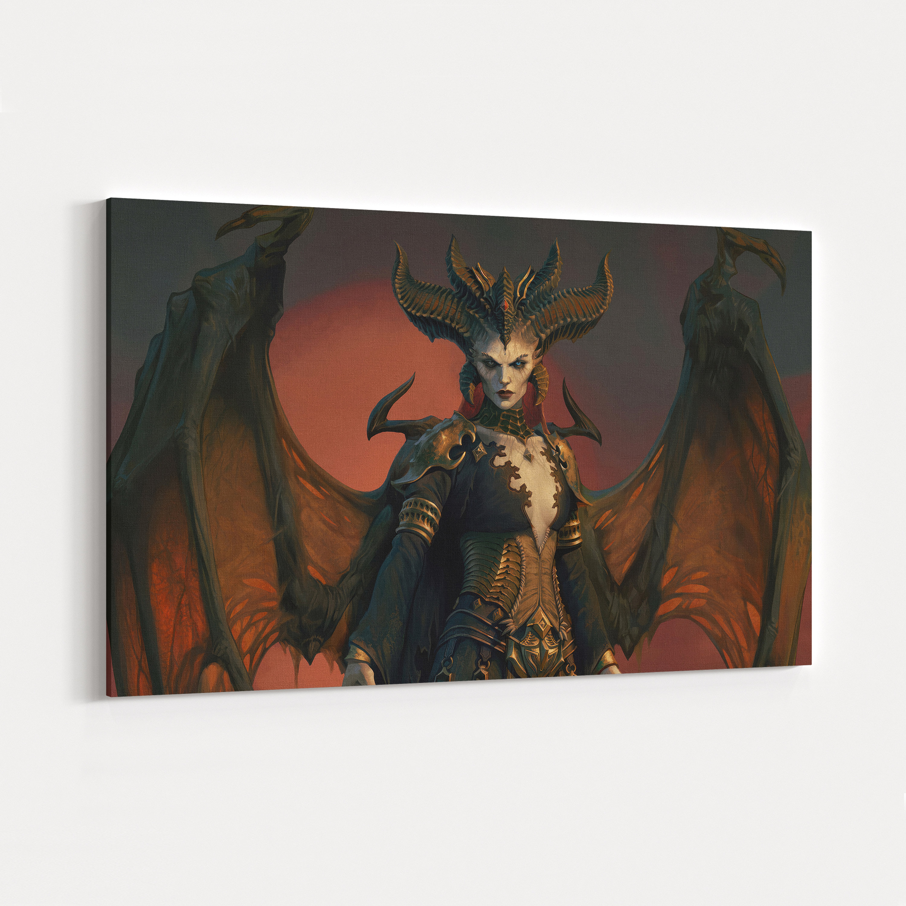 Diablo IV Lilith Diablo 4 Lilith Artwork Poster Canvas Gift - Etsy Ireland