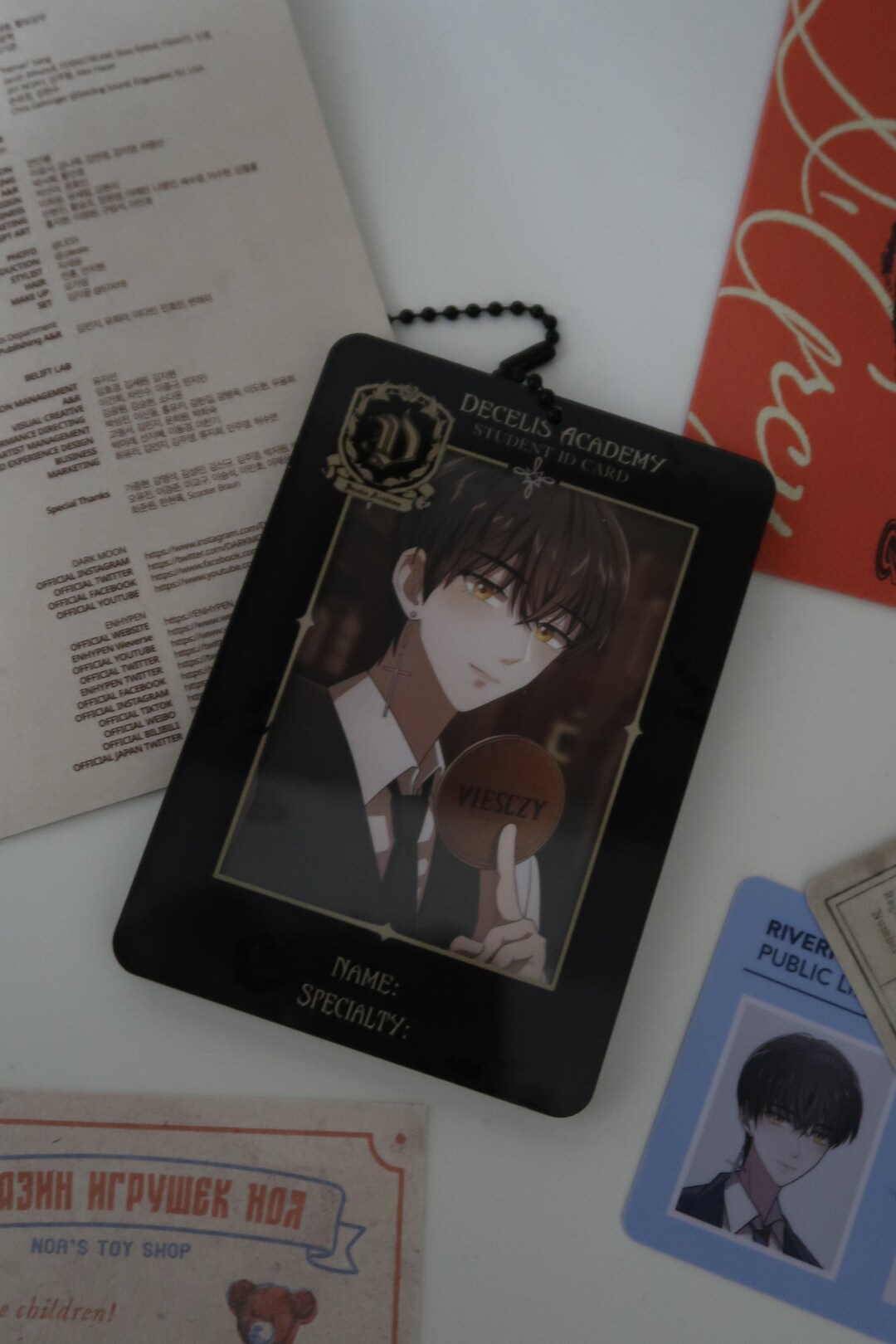Decelis Academy ID Pc Holder - Etsy
