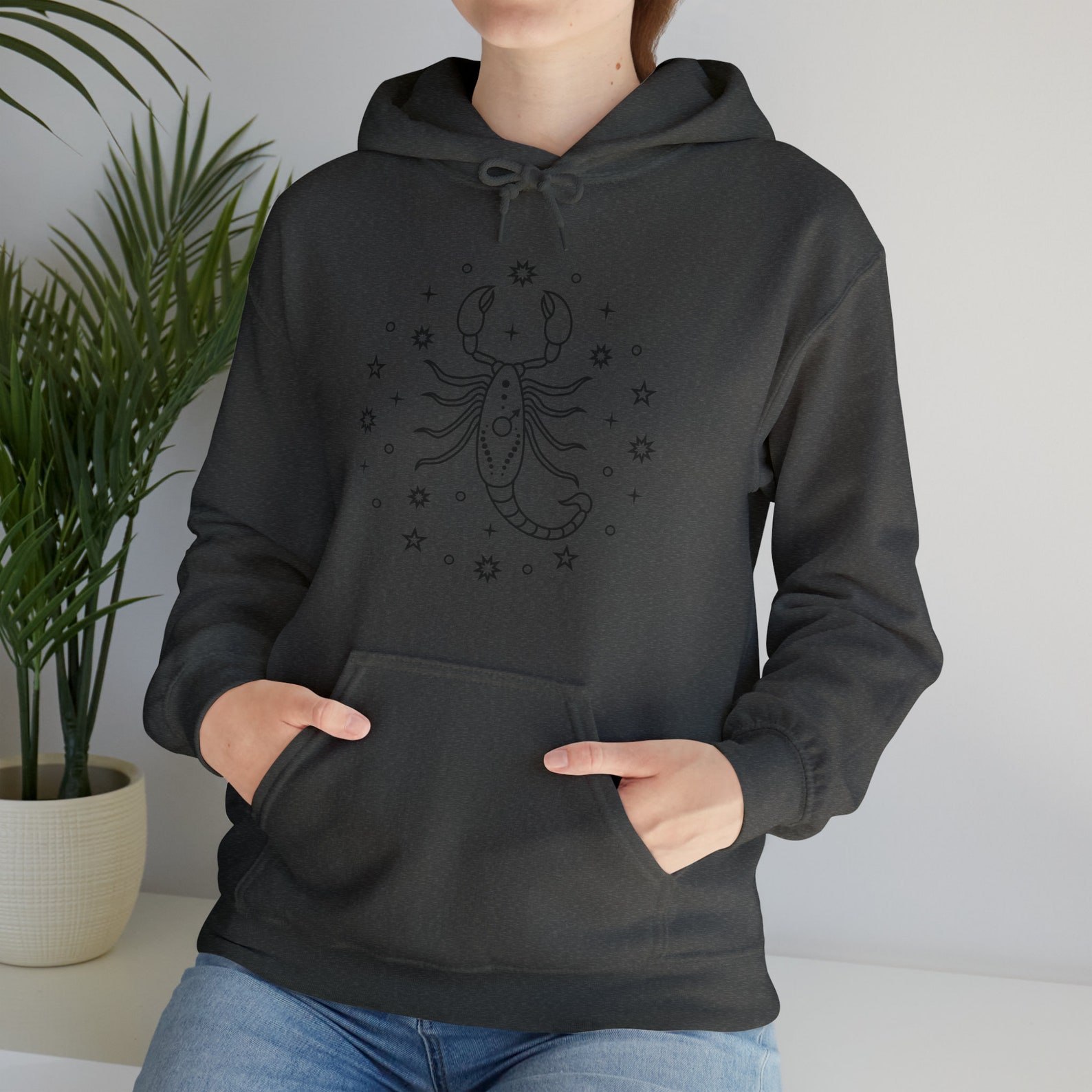 Zodiac Scorpio Sign Hoodie Scorpion Pullover Jacket Sweatshirt NEW ...