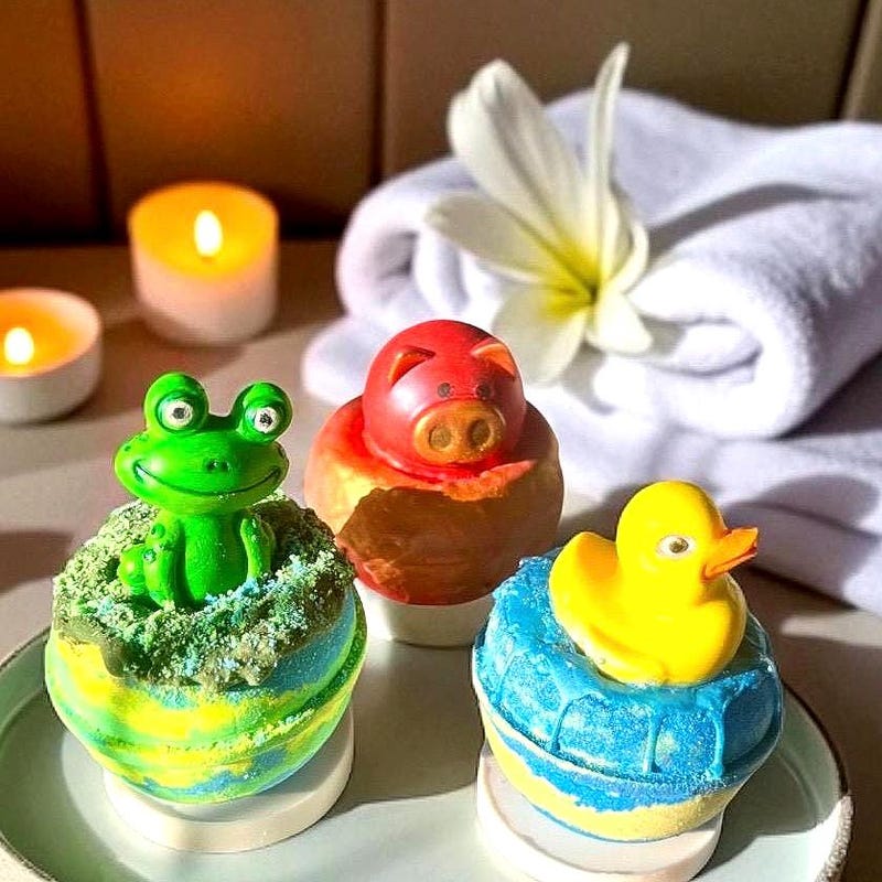 Easter Bath Bomb for Children - Etsy