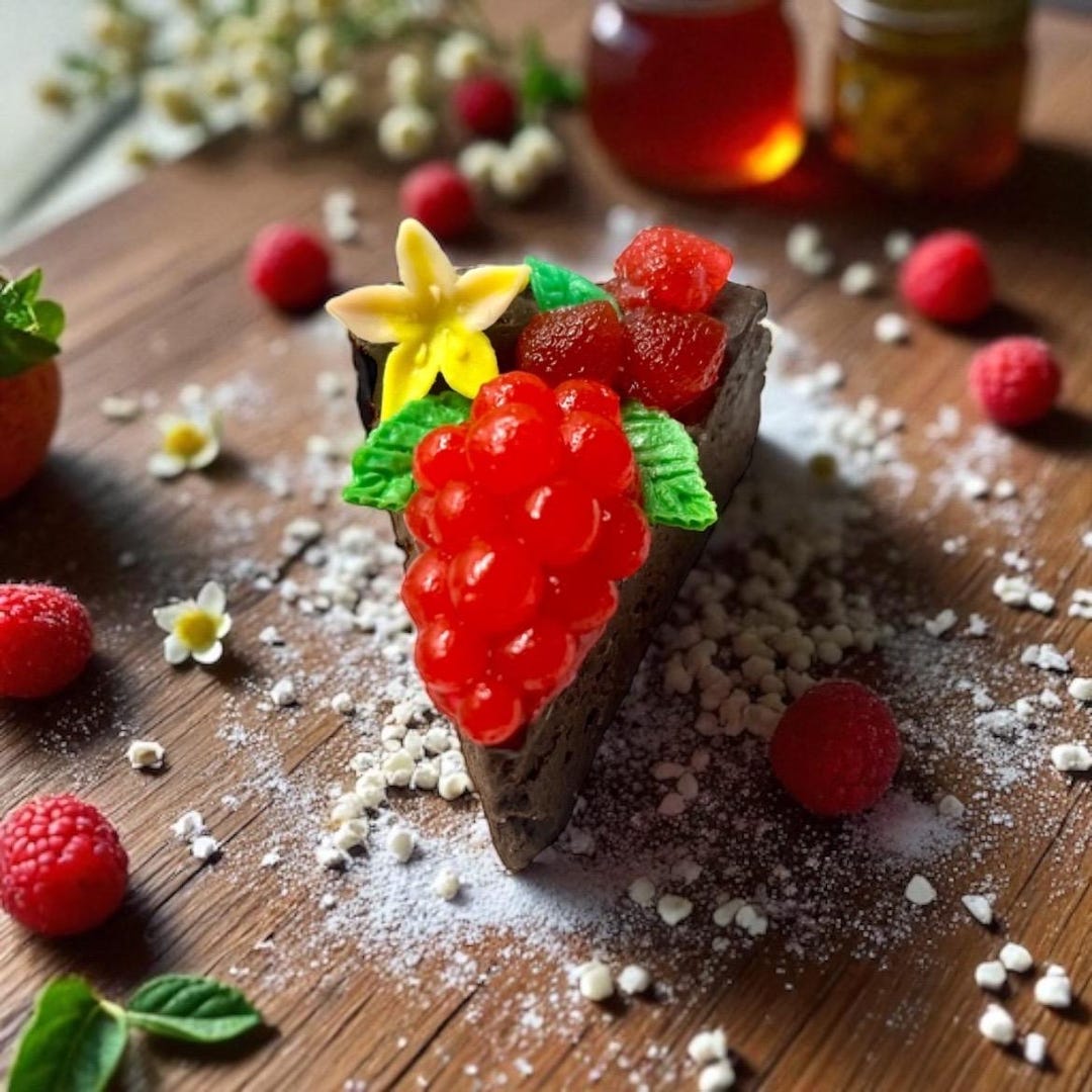Fruit Cake Slice Soap Realistic Fake Dessert Gift - Etsy