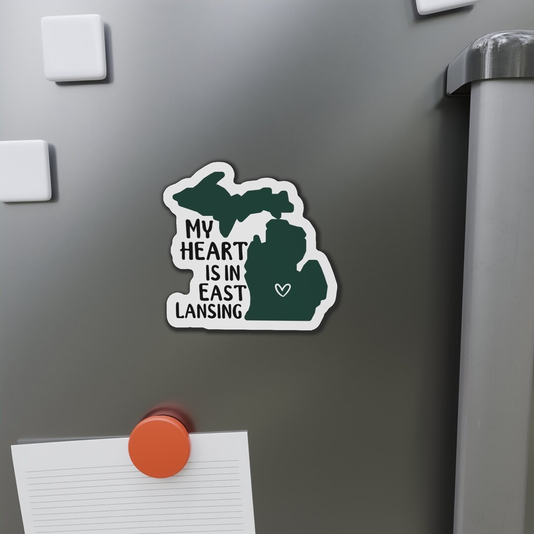 MSU Fridge Magnet, Michigan State University Family Fridge Magnet My ...