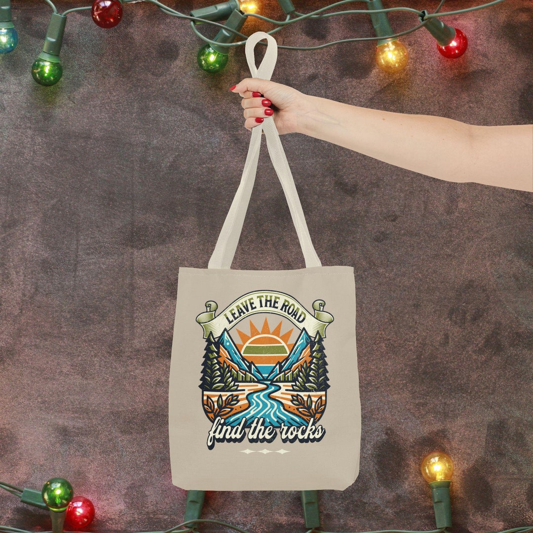Rockhound Tote Bag, Rock Lover Gift, Geology Student Book Bag, Reusable ...