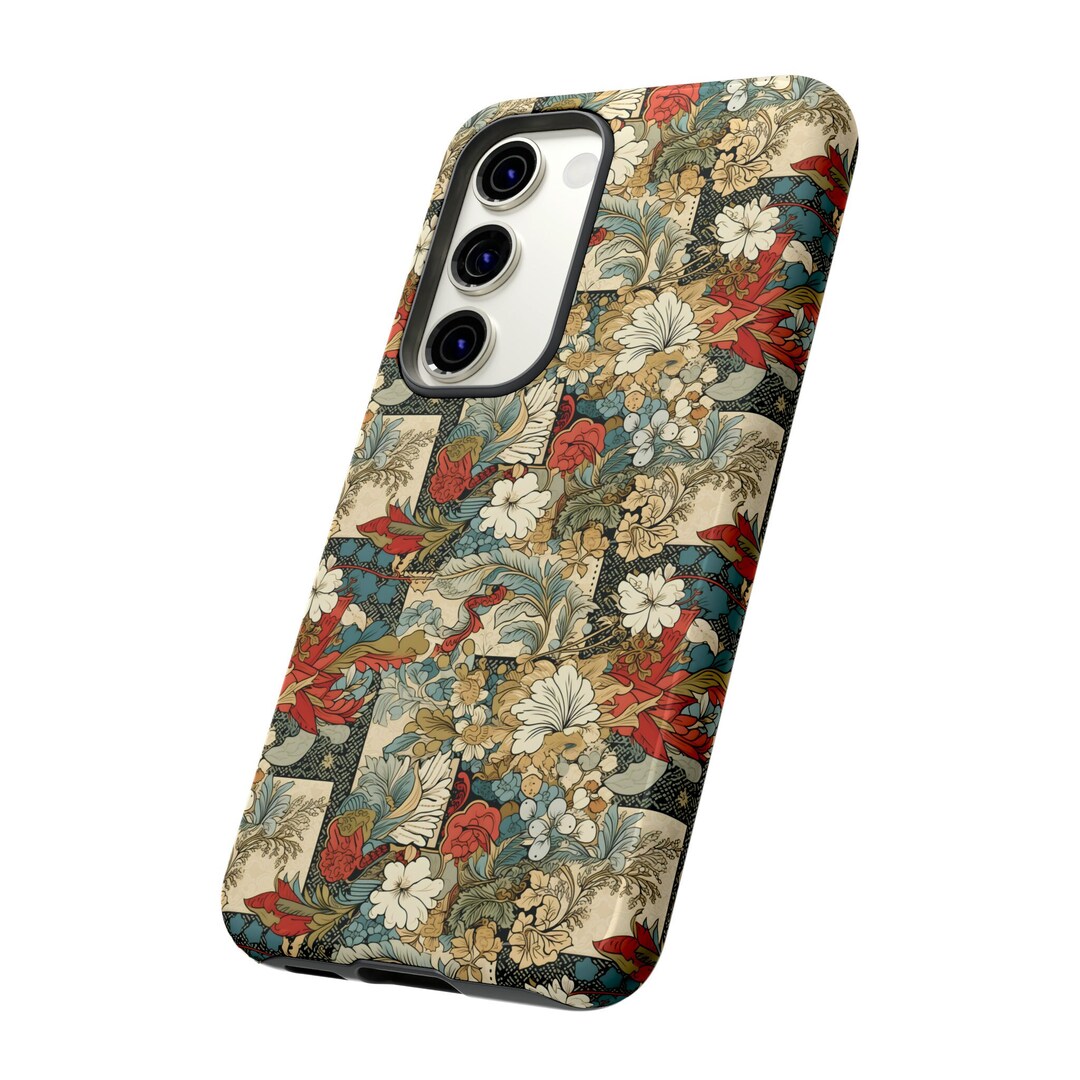 Floral Boho Phone Case Cottagecore iPhone Case Flowers Vintage Samsung ...
