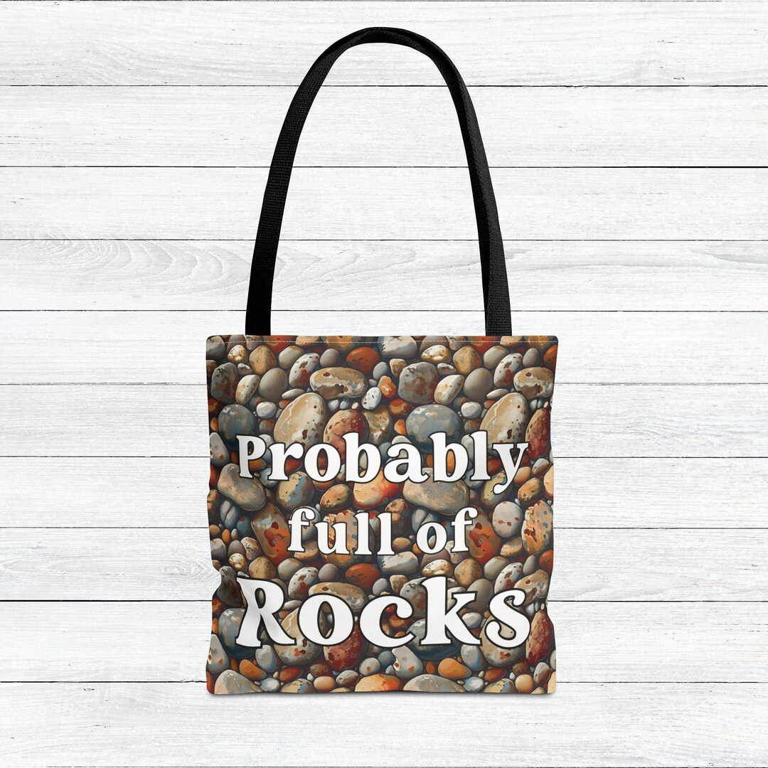 Rockhound Tote Bag Gift for Rock Collector or Geology Student Rock ...