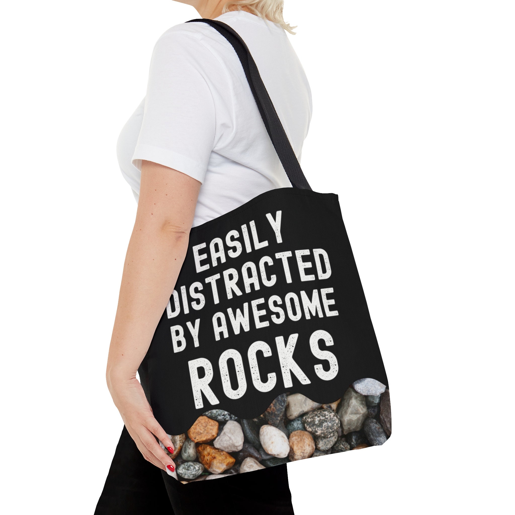 Rock Collector Bag, Rockhound Tote, Canvas Tote for Rock Collectors ...