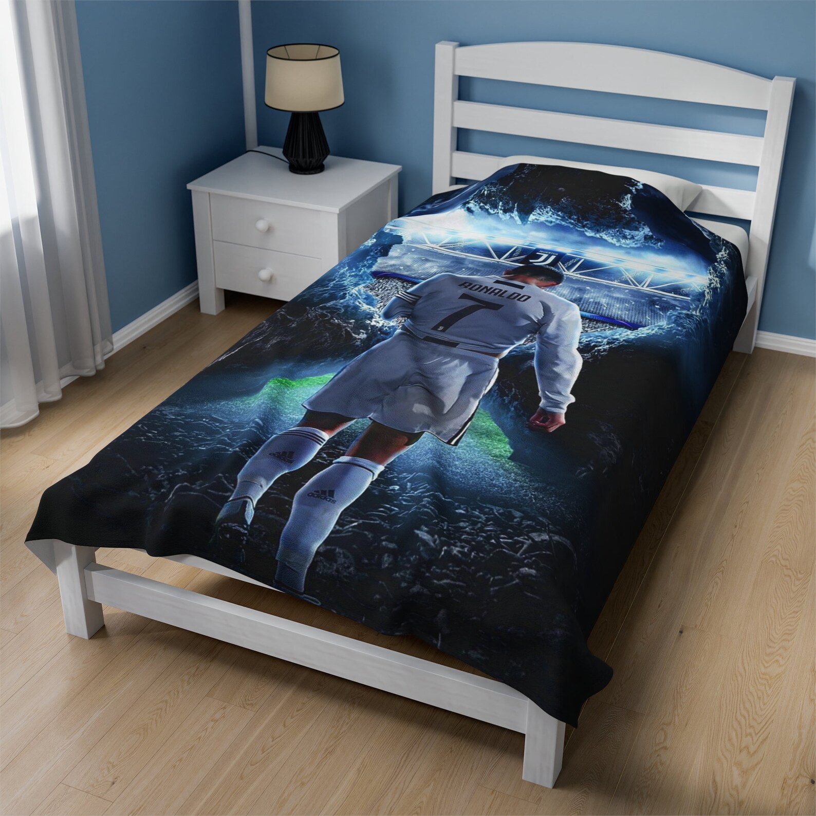 Christiano Ronaldo Plush Blanket, CR7, Football, Soccer, Cover, - Etsy