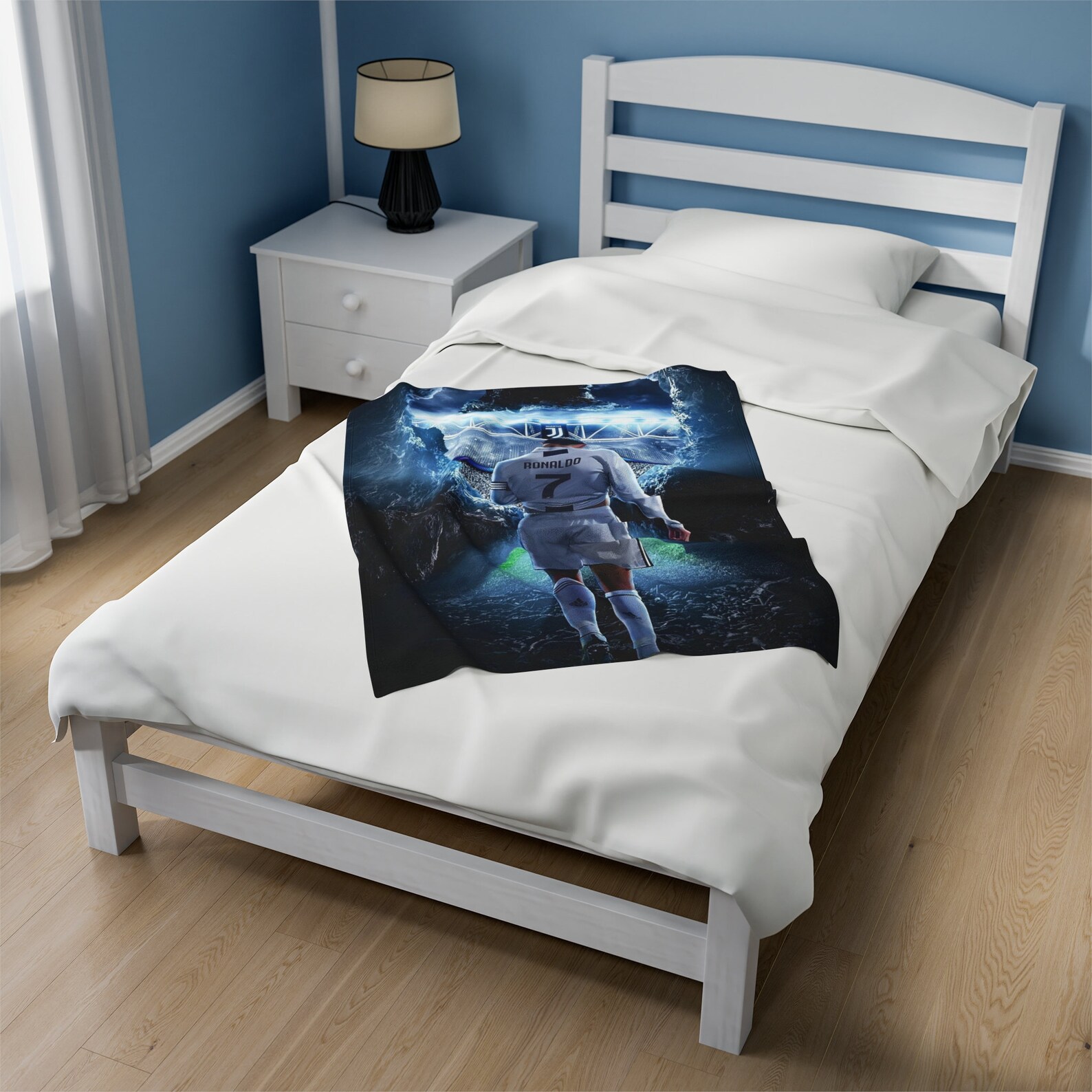 Christiano Ronaldo Plush Blanket, CR7, Football, Soccer, Cover, - Etsy